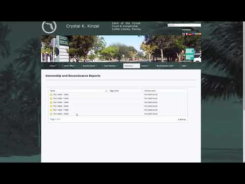 Collier County Florida Locate and Download Property Information Reports ...