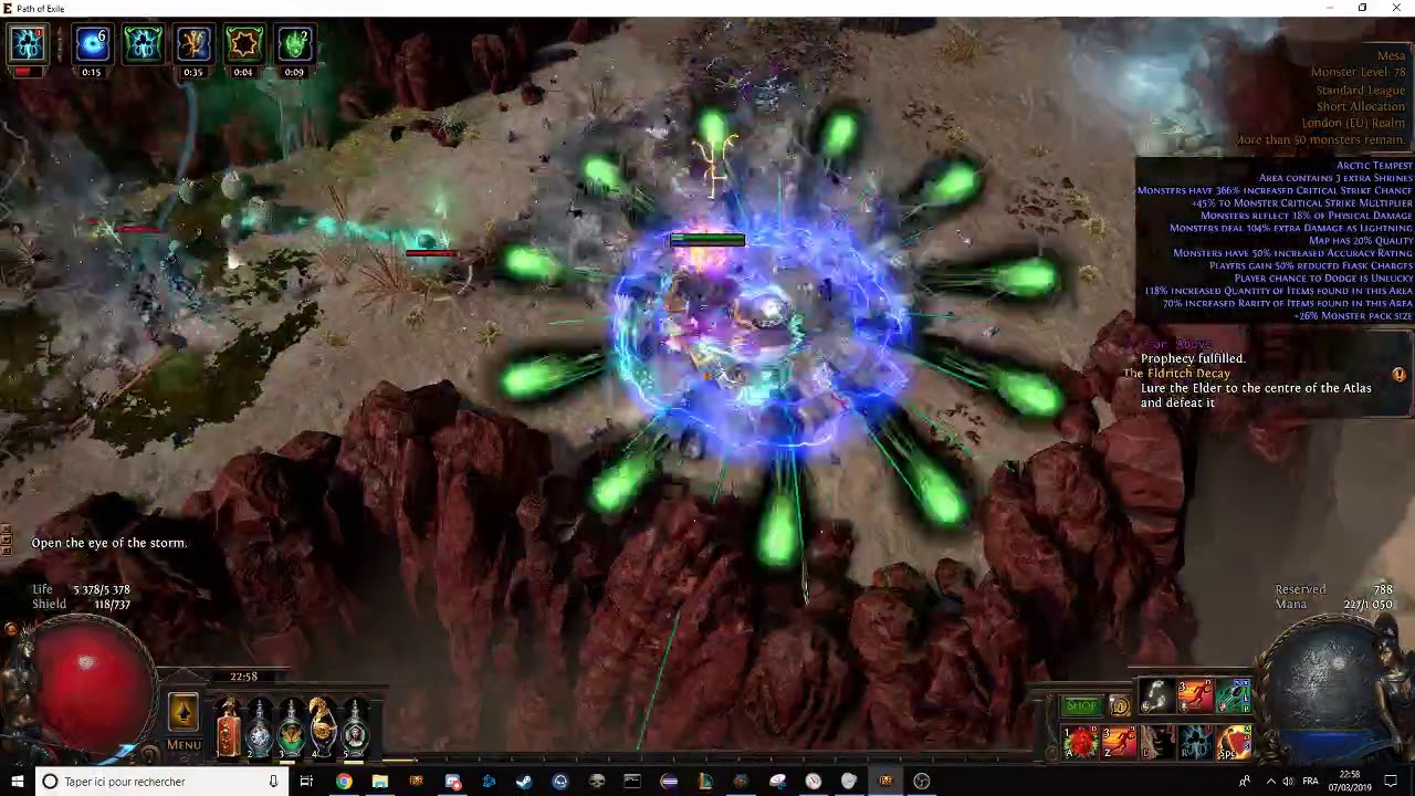 [POE] Mesa clear : 3.5 EK inquisitor - YouTube