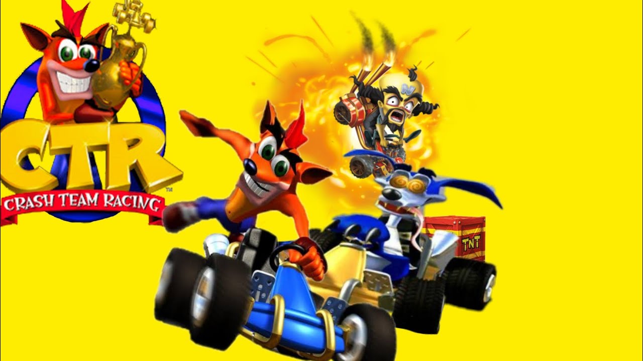 jugando CTR Crash Team Racing EP 2 Cortex VS Ripper Roo - YouTube