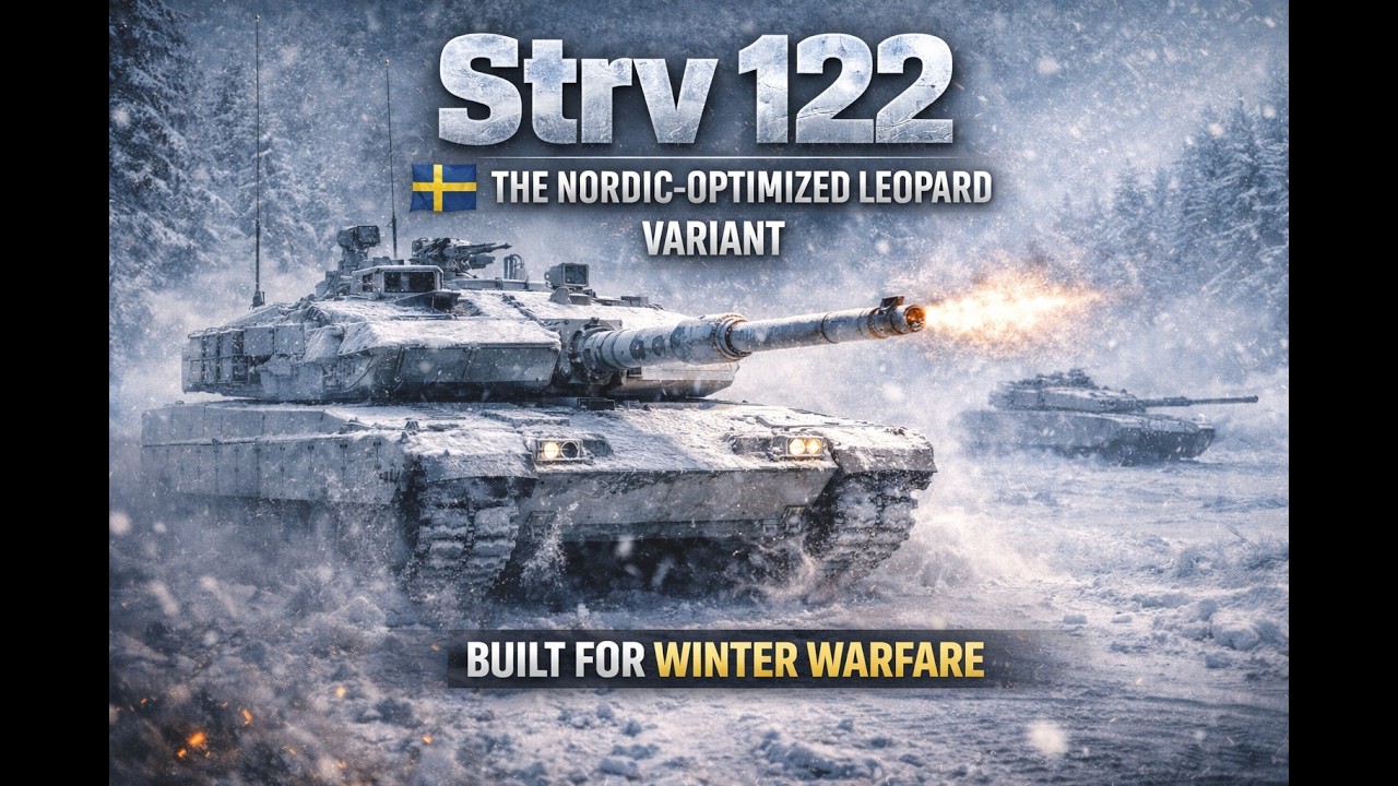 Strv 122 – The Nordic-Optimized Leopard Variant Built for Winter ...