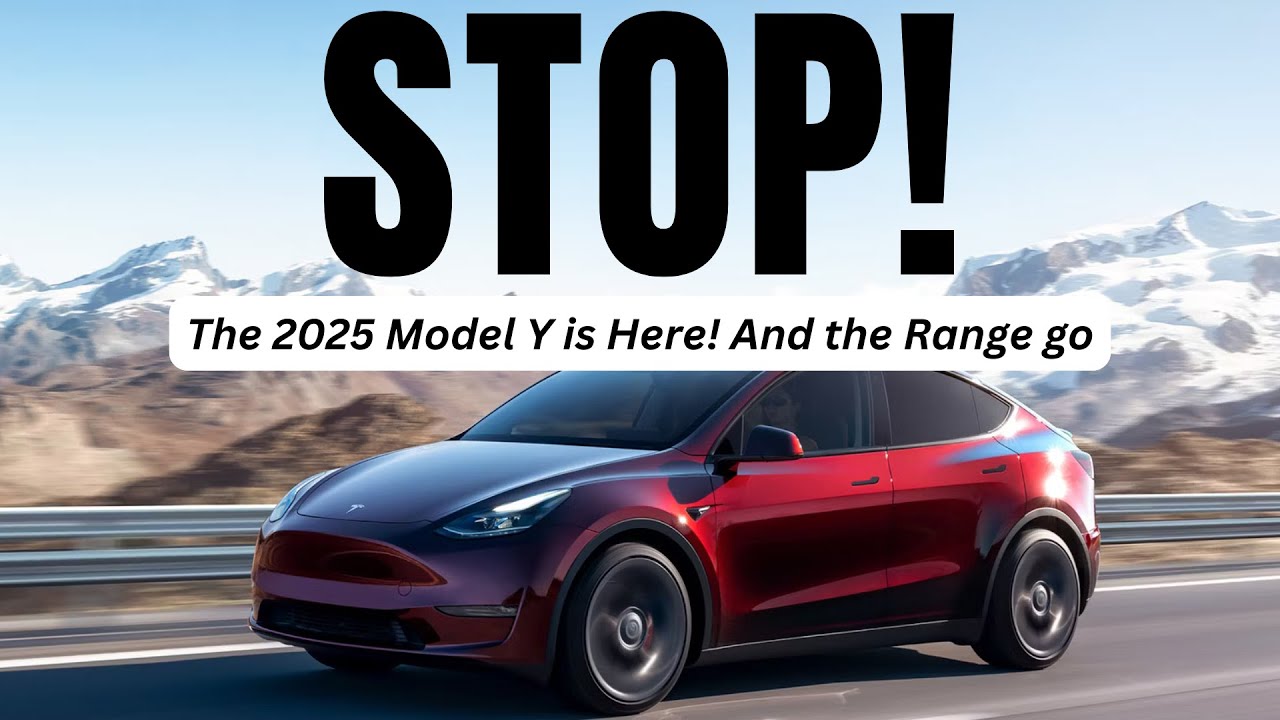 The 2025 Model Y is Here! And the Range IMPROVED - YouTube