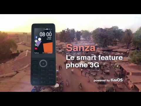 Orange présente Orange Sanza le smart feature phone à 13900f - YouTube