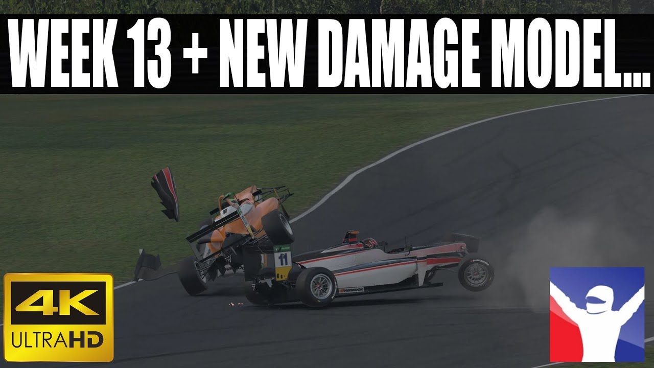 WEEK 13 + NEW DAMAGE MODEL = CARNAGE! IRacing 2019 S4 Week 13 Little ...