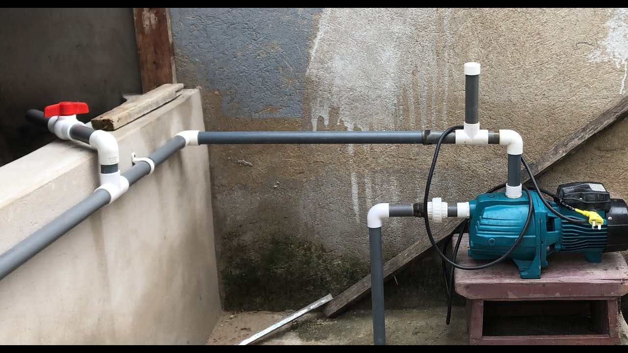 HOW I CONNECTED MY WATER INLET FROM WELL TO POND. - YouTube
