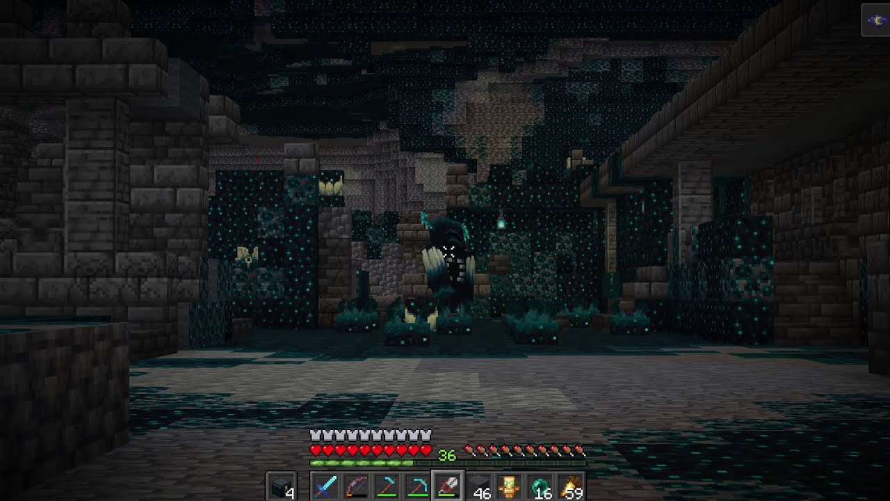 Just a Bro playing Minecraft #32 - Warden is here! - YouTube