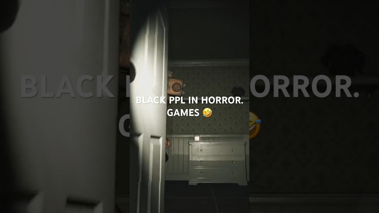 Black Ppl In Horror Games 😂 - YouTube