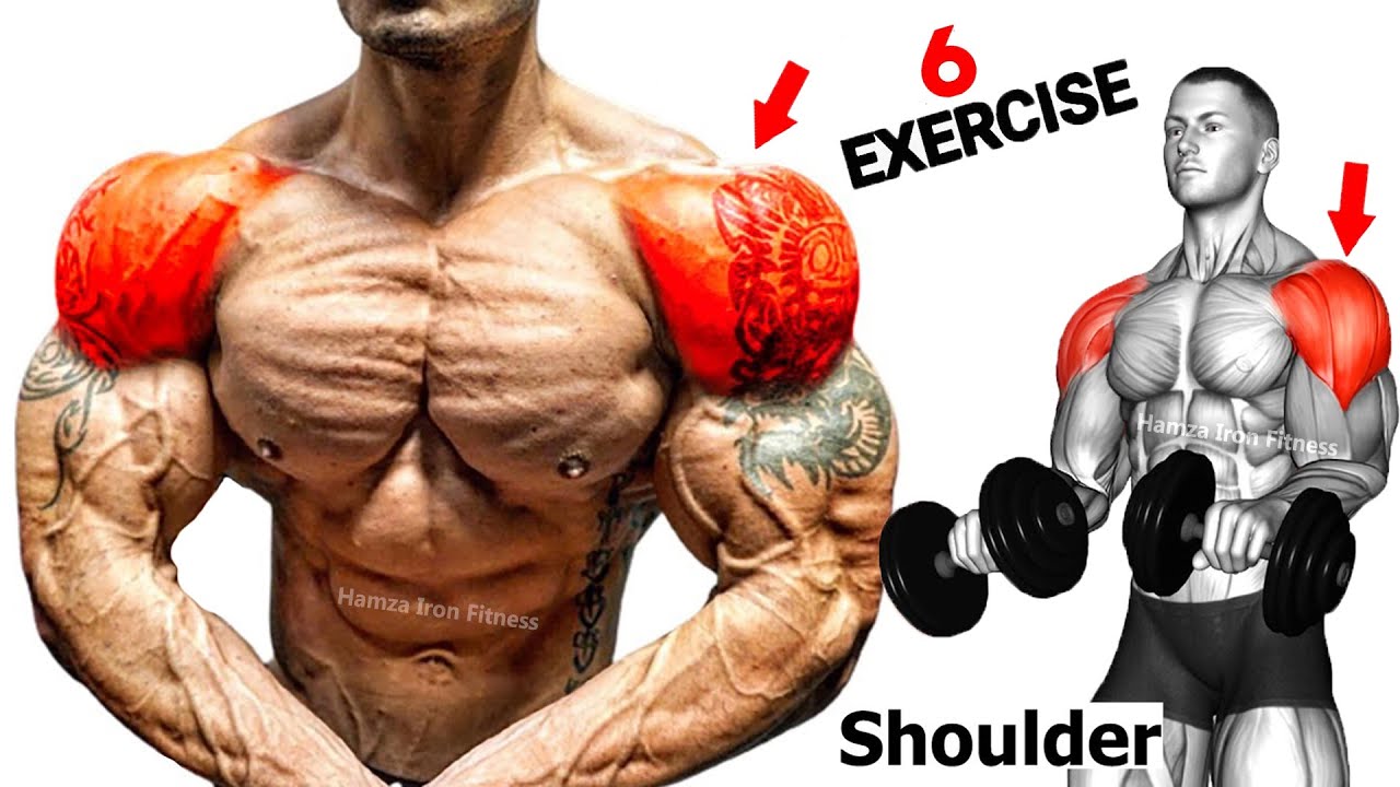 6 Effective Shoulder Exercises At The Gym - Shoulder Workout - YouTube
