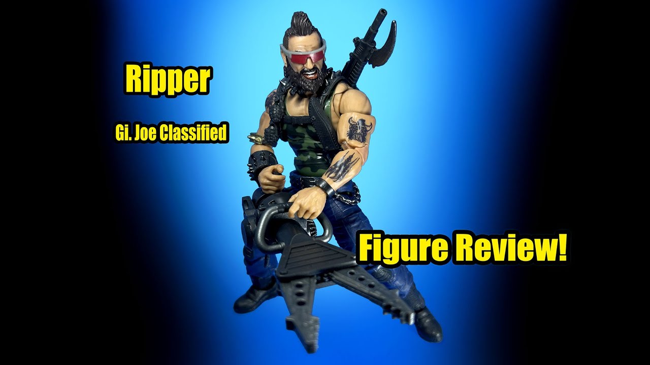 Ripper Gi Joe Classified figure Review - YouTube