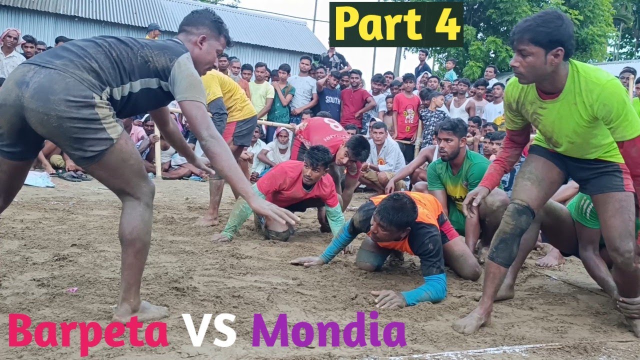 New Kabaddi Khela 2023 || Barpeta🆚 Mondia || Part 4 || Hadudu Game ...