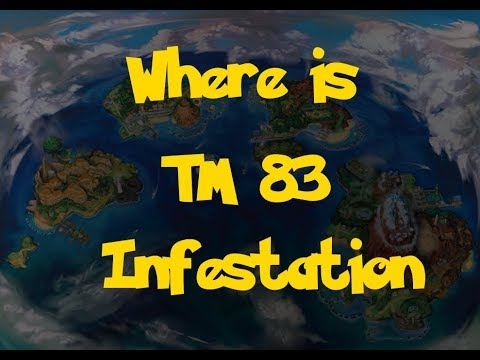 Where Is: TM 83 - Infestation (Pokemon Ultra Sun/Moon) - YouTube