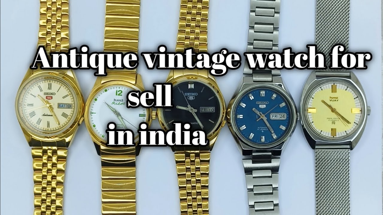 Used vintage watch sale in india पुरानी घड़ियां खरीदें www ...