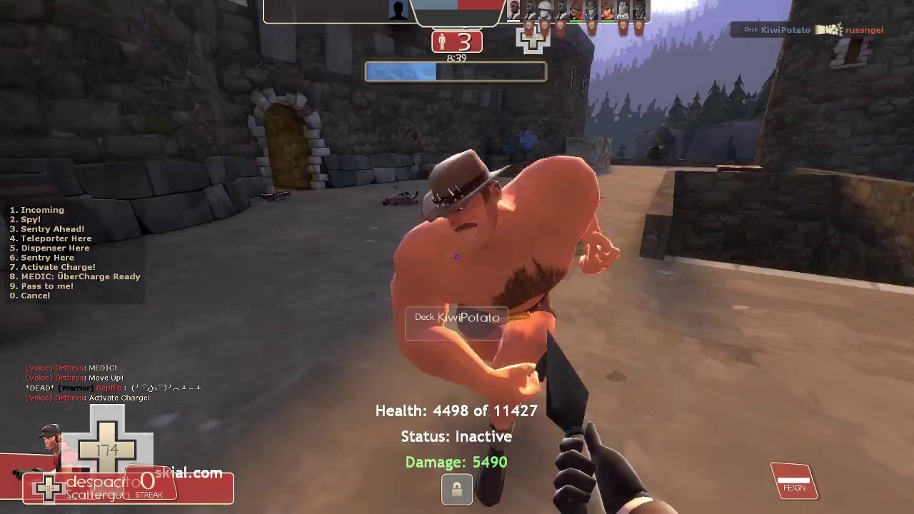 TF2 VSH - 10k Damage in Two Minutes - Trickstab Spy - YouTube