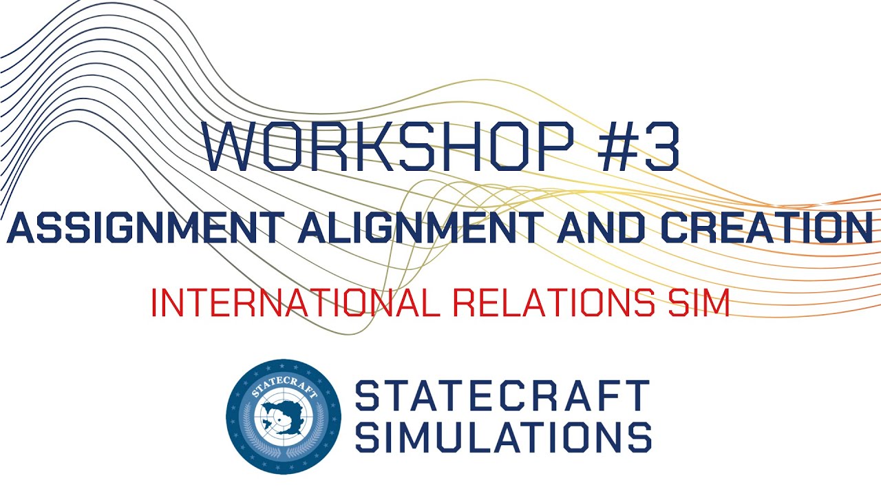 IR Sim Workshop #3: Assignment Alignment and Creation - YouTube