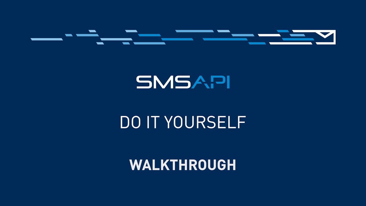 Customer Portal Walkthrough | SMSAPI. Do It Yourself! - YouTube