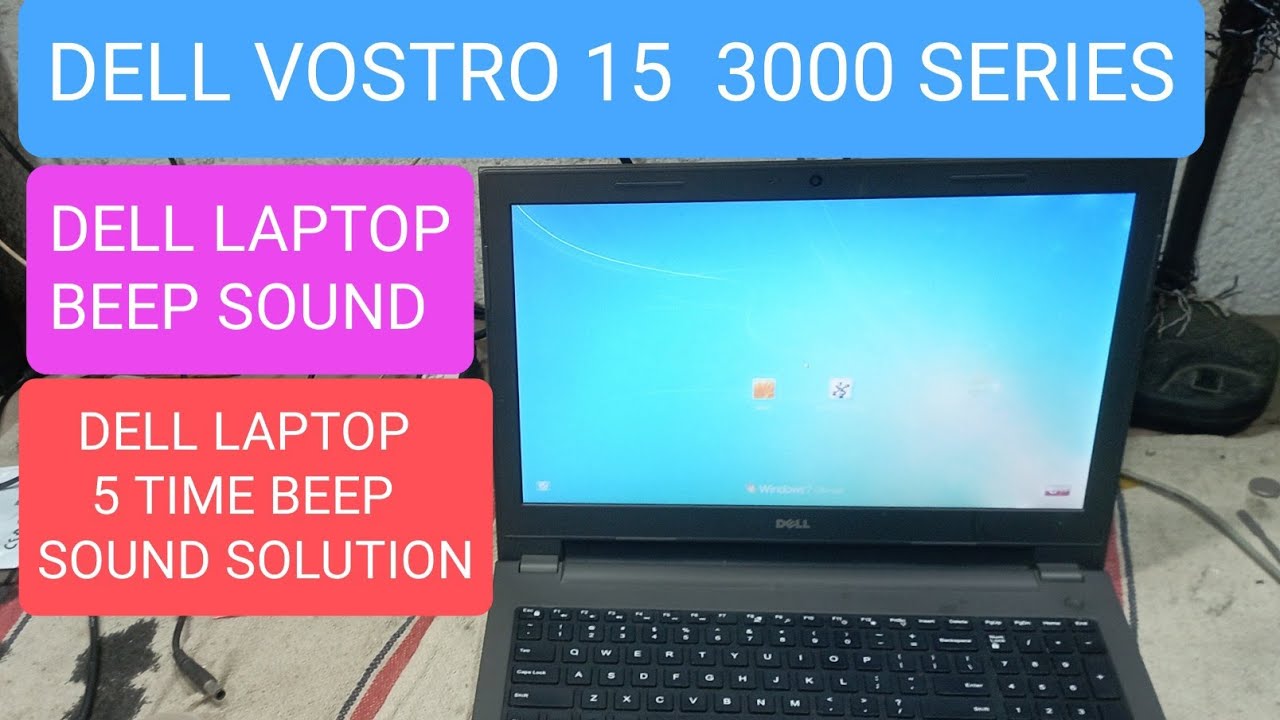 dell beep sound on startup ! dell laptop 5 beep sound problem ! dell ...