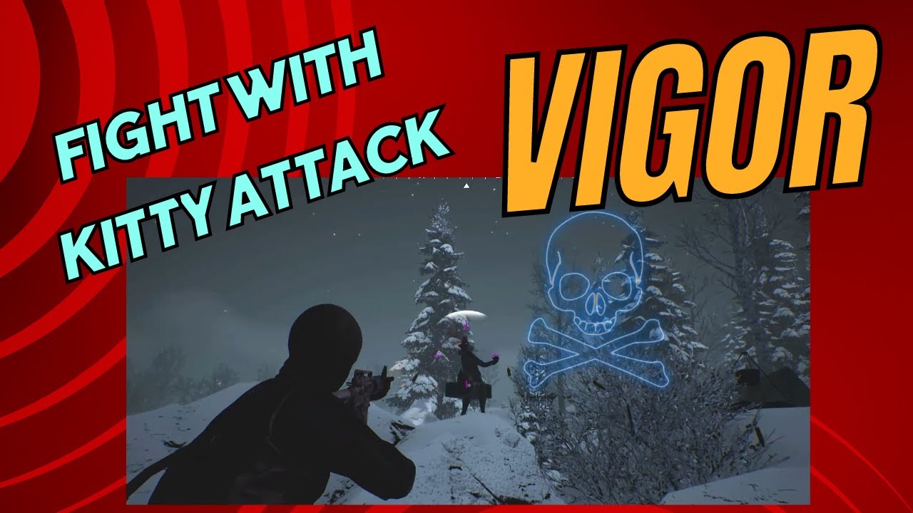 Vigor fight with kitty Attack - YouTube
