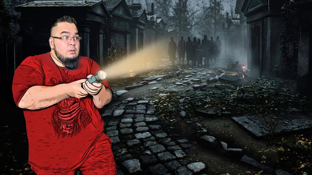 Un JUEGO DE TERROR donde trabajas en UN CEMENTERIO *COMPLETO ...