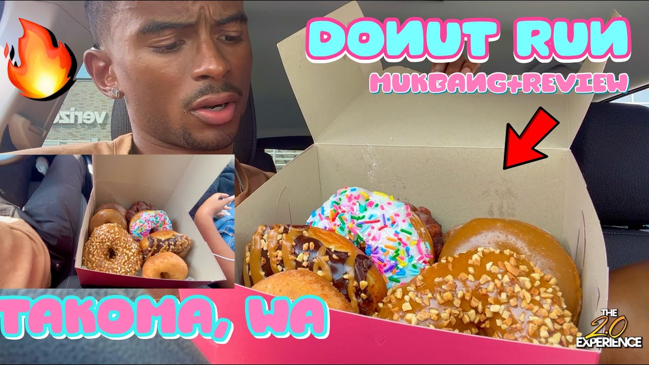DONUT RUN MUKBANG + REVIEW | Washington DC/DMV Vegan Food Tour 🔥 ...