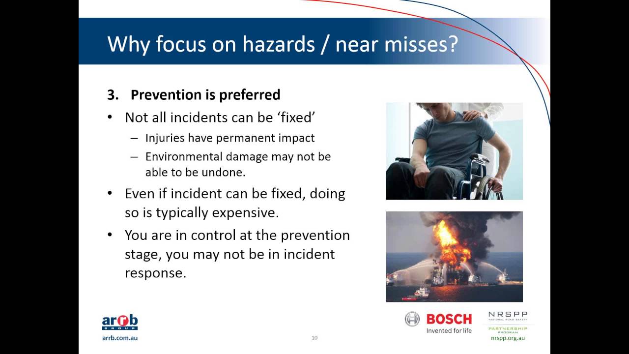 2016 05 19 14 00 Hazard Near Miss reporting as a positive safety ...