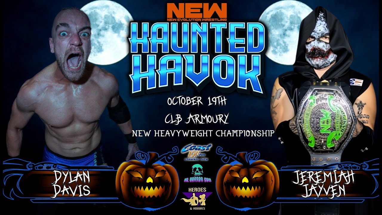 Jeremiah Jayven vs "Moondog" Dylan Davis | NEW Heavyweight Title Match | Haunted Havok | 2024-10 ...