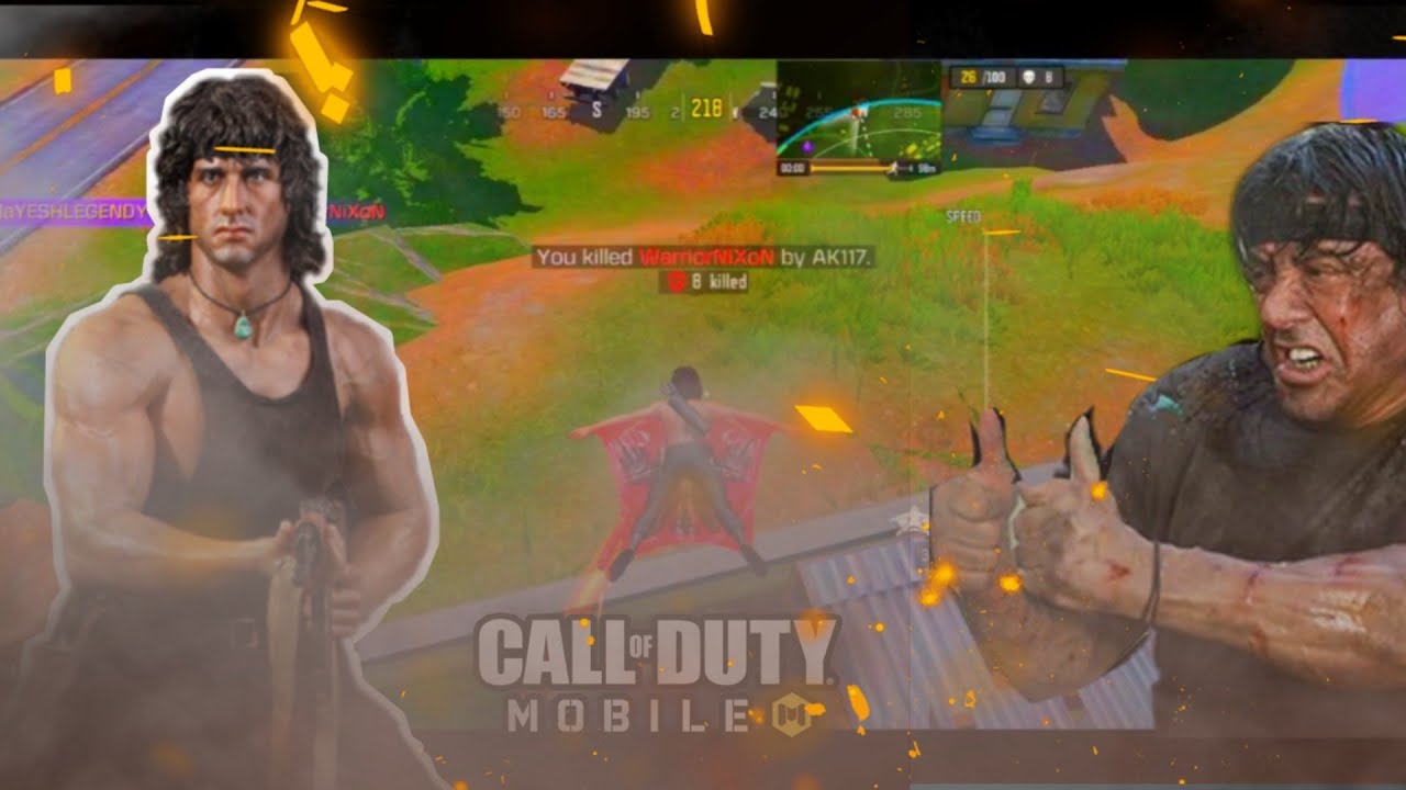 RAMBO IN CALL OF DUTY MOBILE BATTLE ROYALE! - YouTube