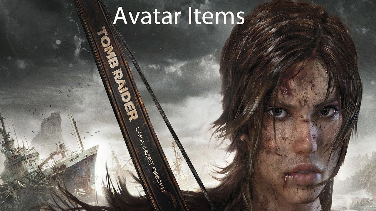 Tomb Raider Avatar Markplace Items - YouTube