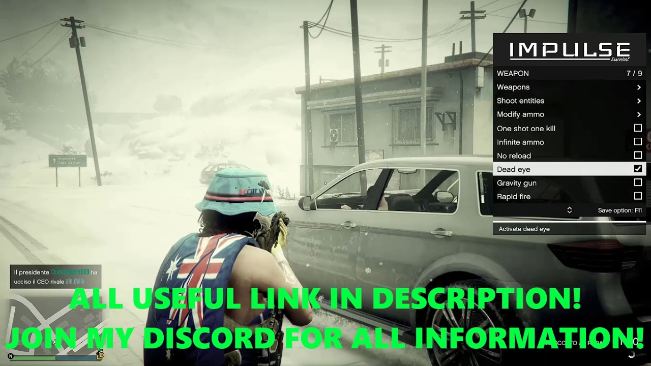 GTA V Online 1.50 - MOD MENU [PAID] PC | FULL RECOVERY | Impulse ...