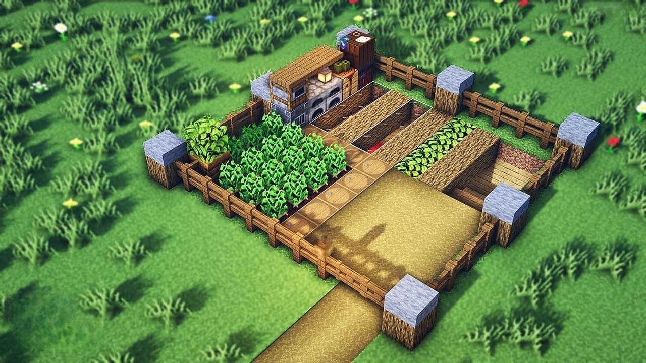 ⚒️Minecraft : How To Build a Cute Survival Underground Base - YouTube