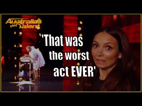 Worst Act Ever | Jacob Strickling aka Nutty Professor | Australia's Got ...