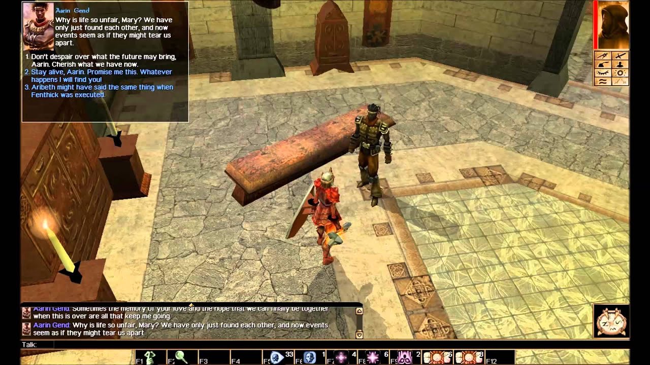 NWN - Aarin Romance Part 3 (Final) - YouTube