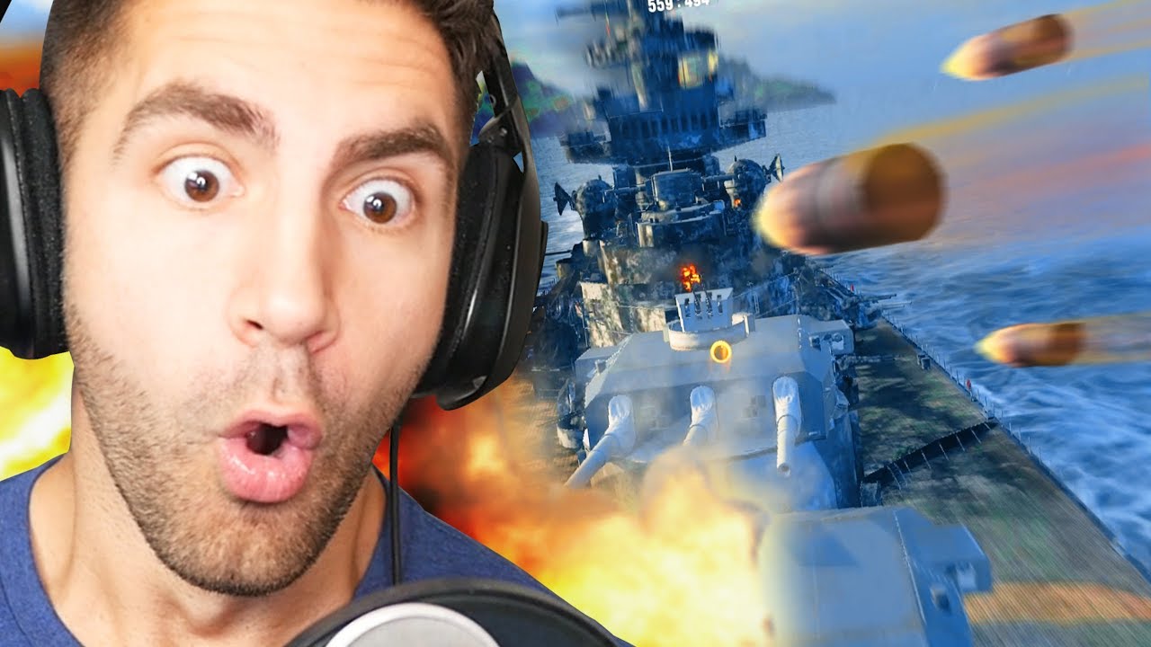 EXPLODING BATTLESHIPS! - World of Warships Gameplay | Pungence - YouTube