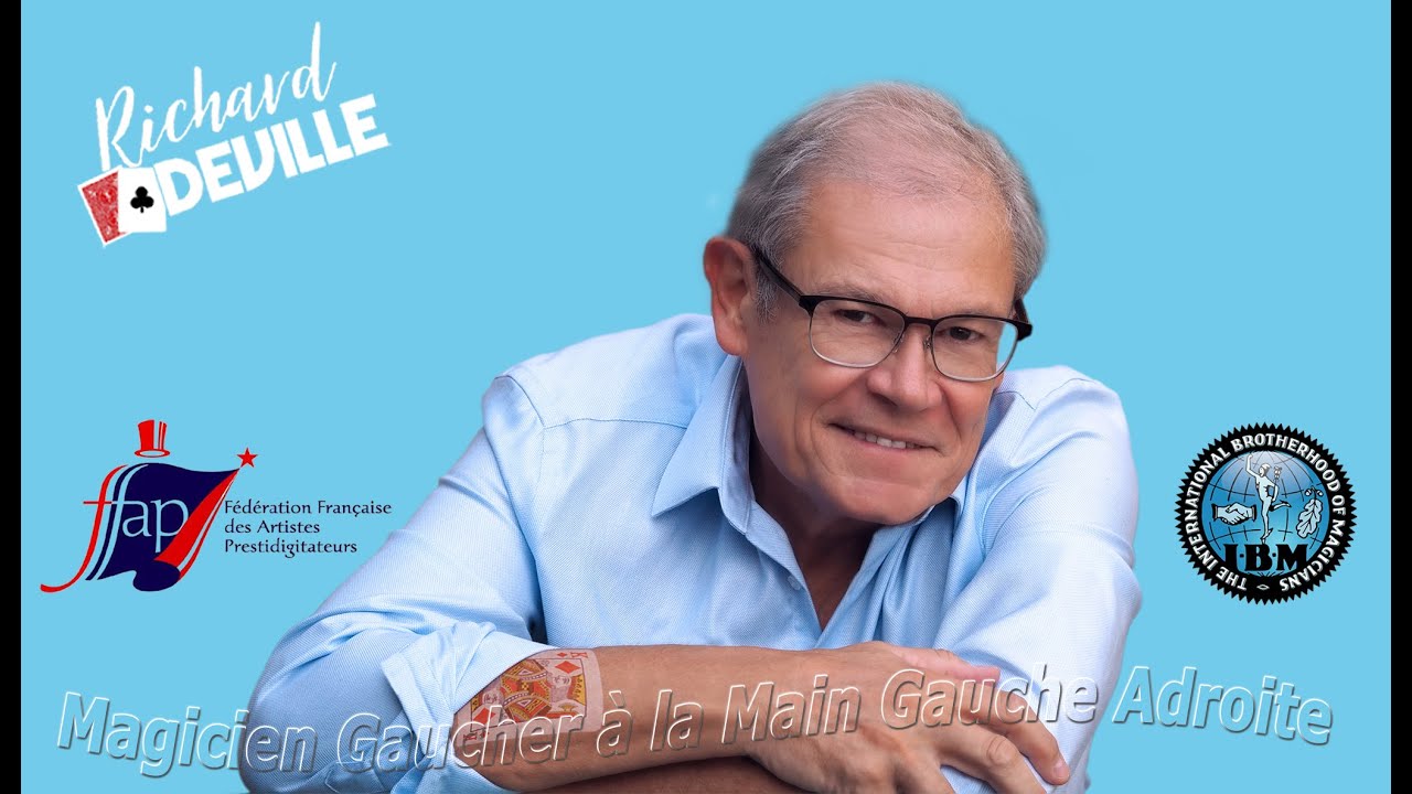 RICHARD DEVILLE FASCINE AVEC SON CLOSE UP - YouTube