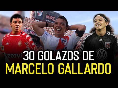 30 GOLAZOS de MARCELO GALLARDO en toda su carrera