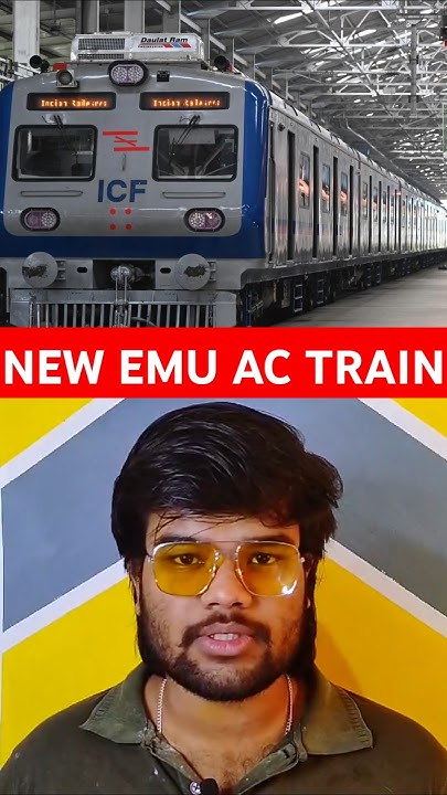 புதிய Chennai AC EMU Train SooN | Southern Railway 💥 | ICF 😇 | Chennai 💖 | Tamil - YouTube