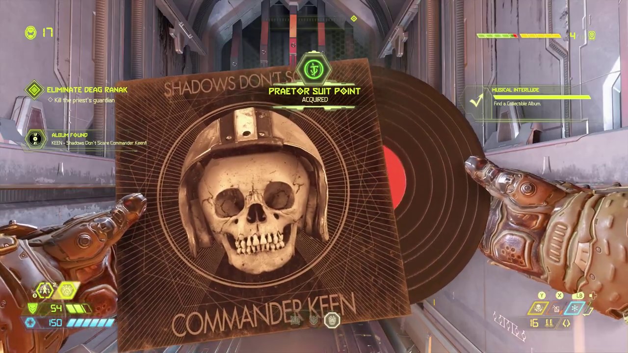 How to Get Keen Album - Doom Eternal Doom Hunter Base Collectible ...