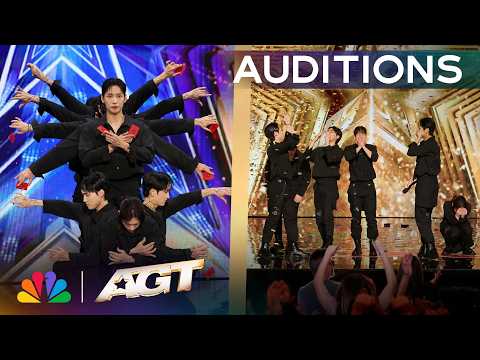 Early Release: Hundred Fingers Earns Howie Mandel's Golden Buzzer! | Auditions | AGT 2026