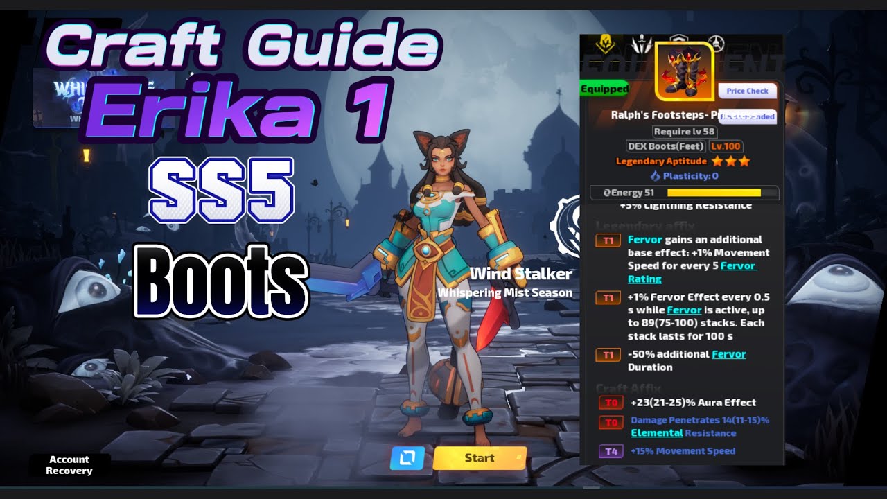 [Craft Guide] Boots (Feet) - Erika 1 Flicker Strike - Torchlight ...