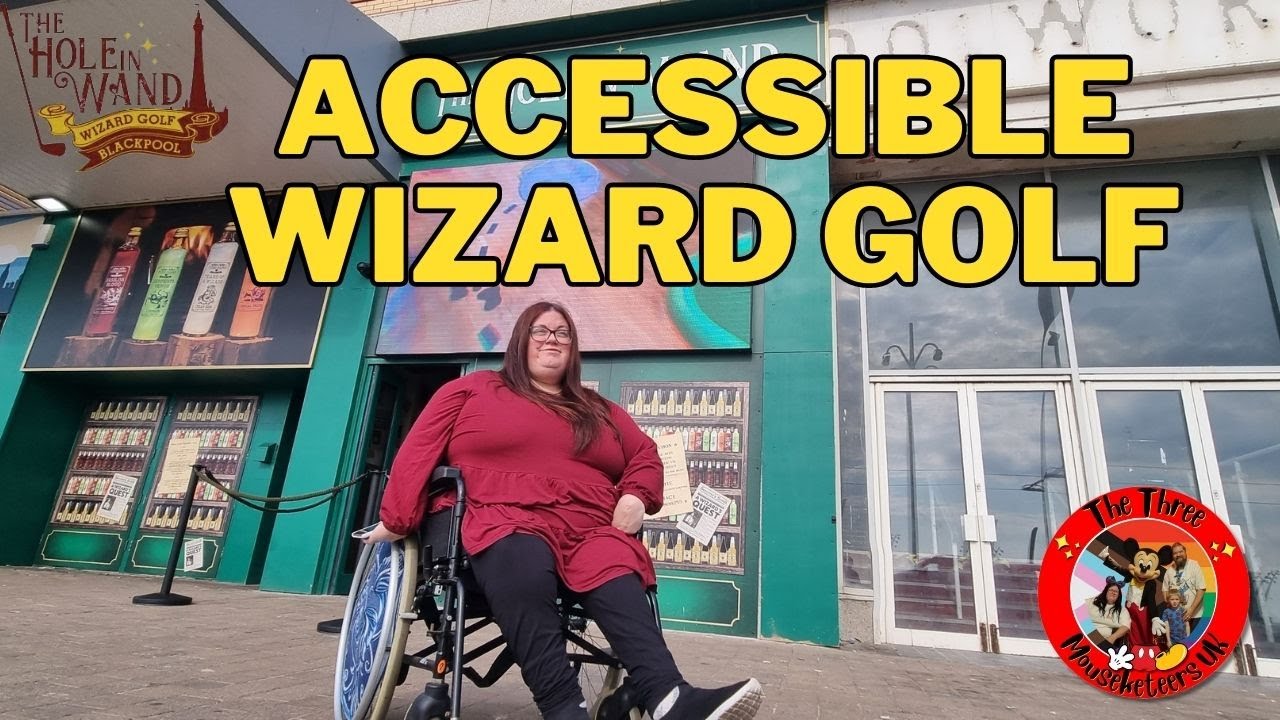 Accessible Wizard Golf I Hole In The Wand Blackpool - YouTube