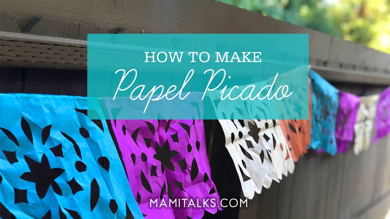 How To Make Papel Picado YouTube How To Make Papel Picado YouTube