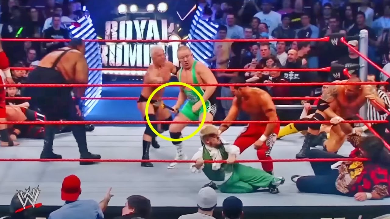 11 Rare Once in a lifetime moments in A WWE Royal Rumble Match - YouTube