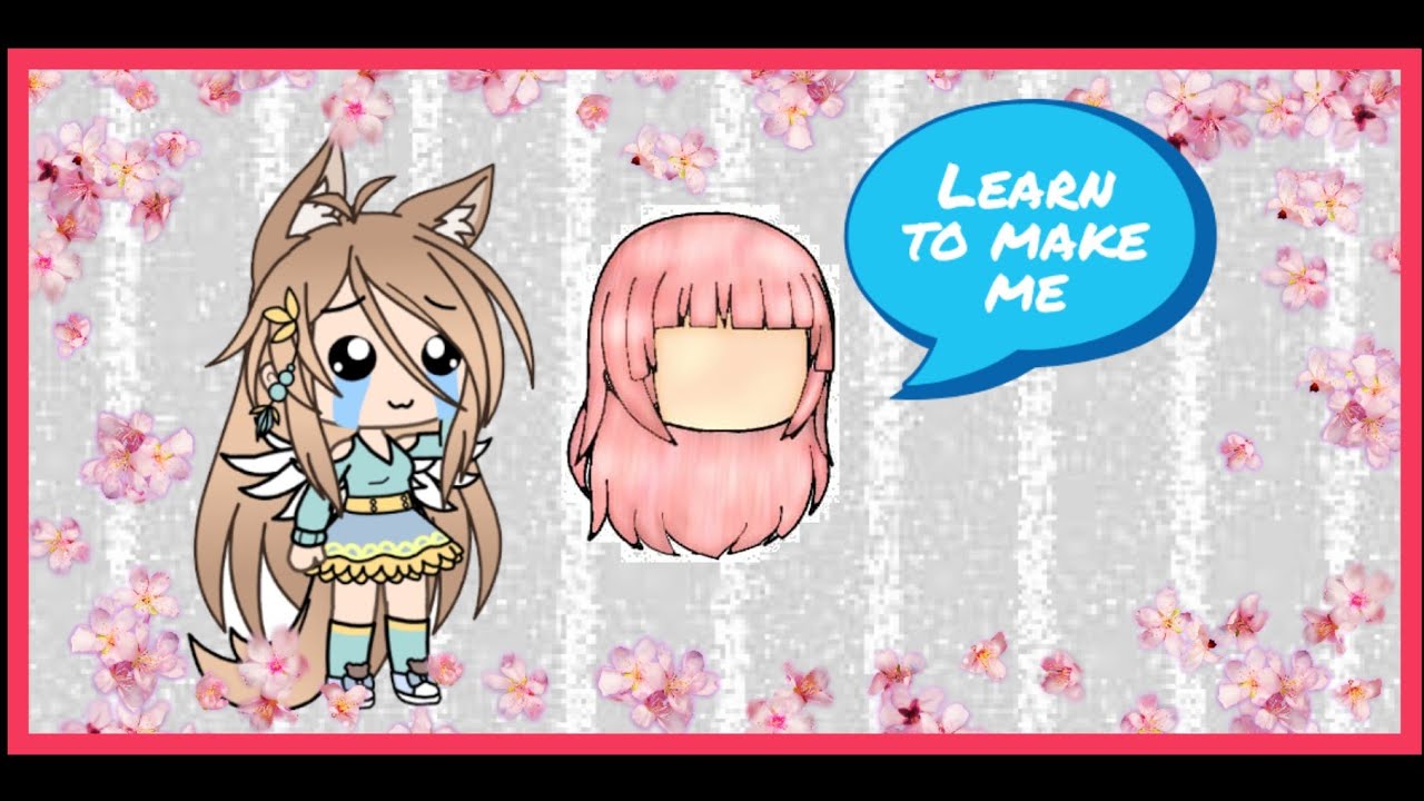 How to shade hair/Gacha life/ For beginners - YouTube
