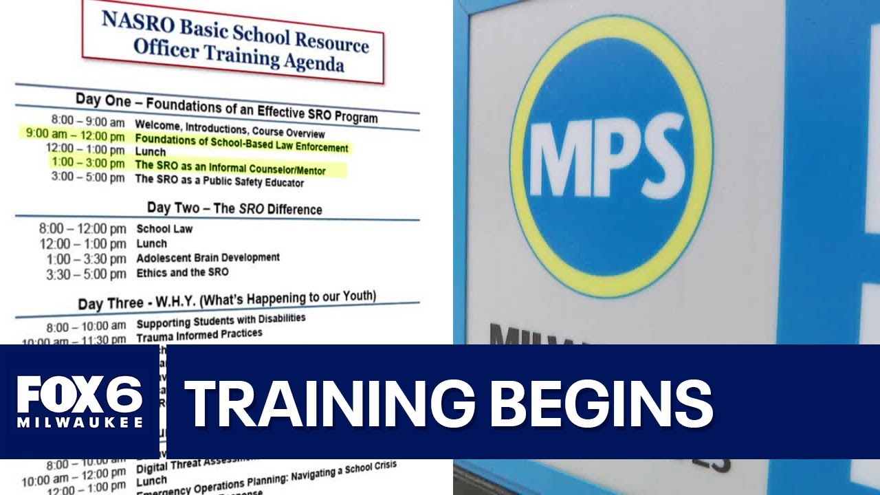 School resource officers in MPS; week-long training begins | FOX6 News ...