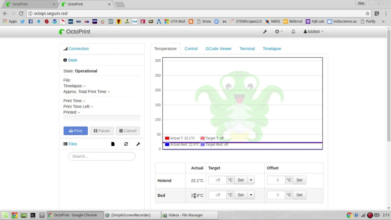 3D Printing with Octopi - YouTube