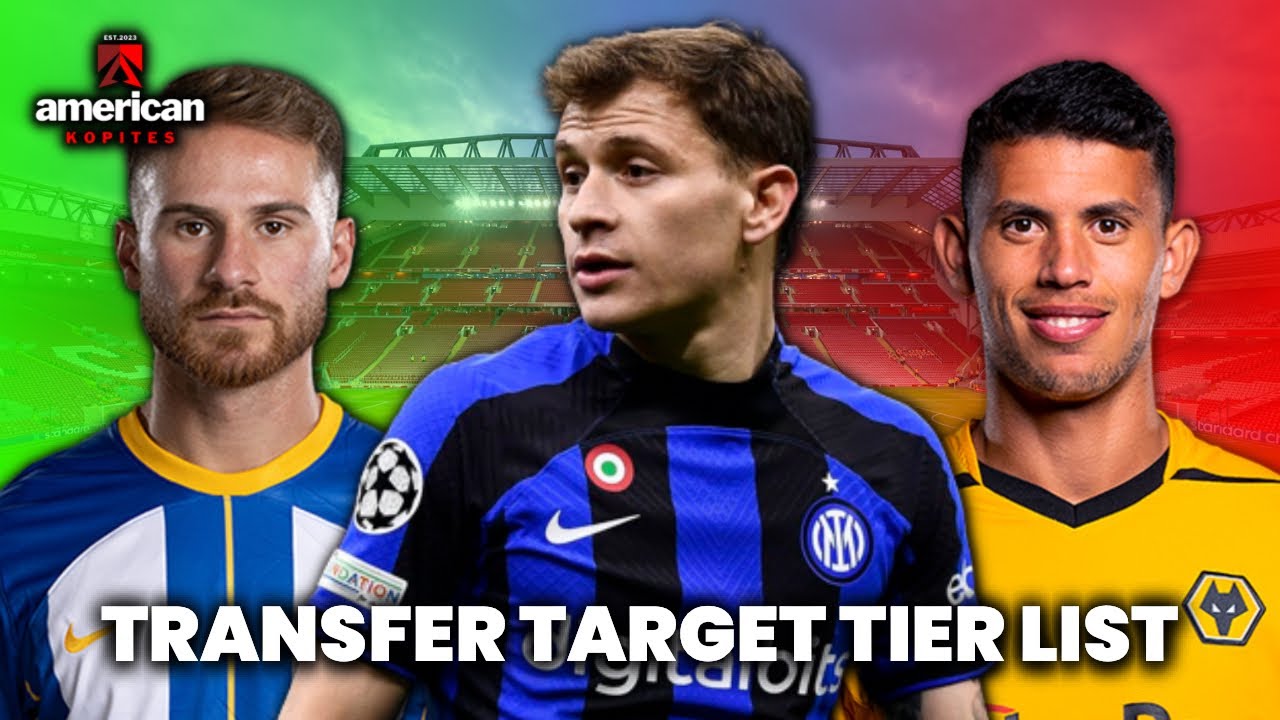 RANKING LIVERPOOL MIDFIELD TRANSFER TARGETS! - YouTube