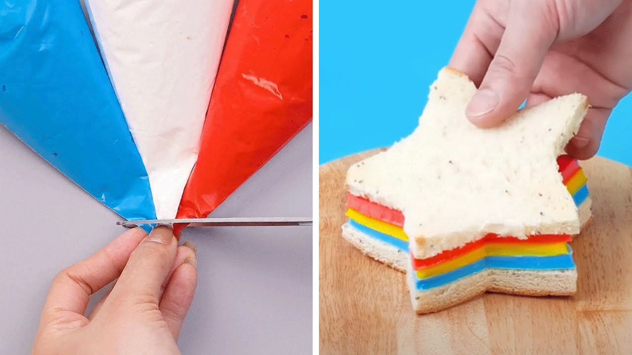 Quick & Easy Colorful Dessert You Can Make At Home | So Tasty Dessert ...