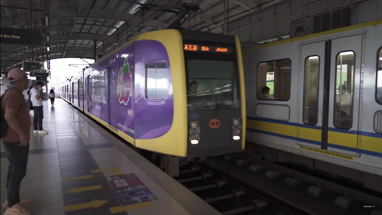 Philippinenes, Manila, LRT ride from Balintawak to Doroteo Jose - YouTube