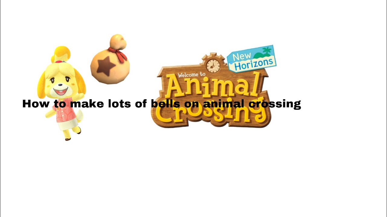 How to make lots of bells on animal crossing new horizon - YouTube