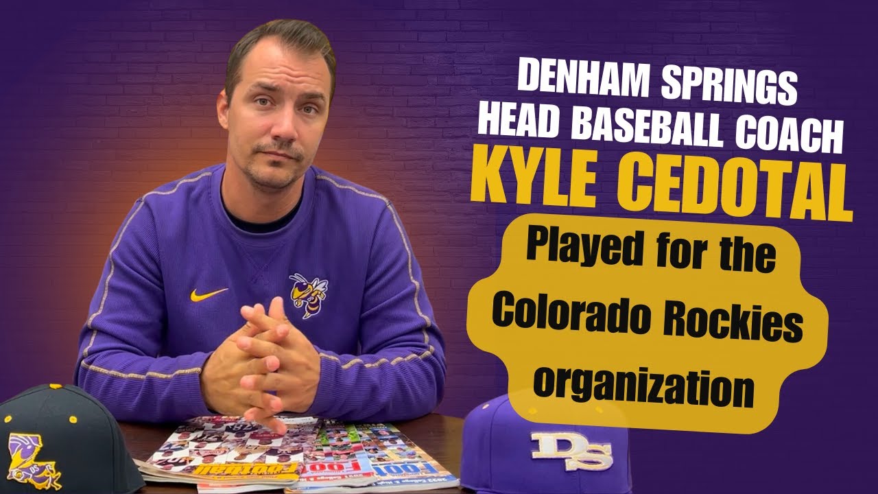 Episode 643: Denham Springs Head Baseball Coach: Kyle Cedotal - YouTube