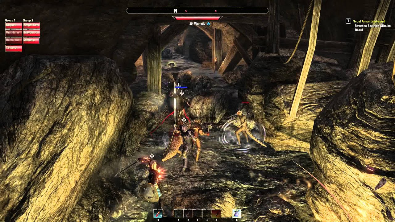 Quickwater Cave - Cyrodiil PvP Public Dungeon ESO - YouTube