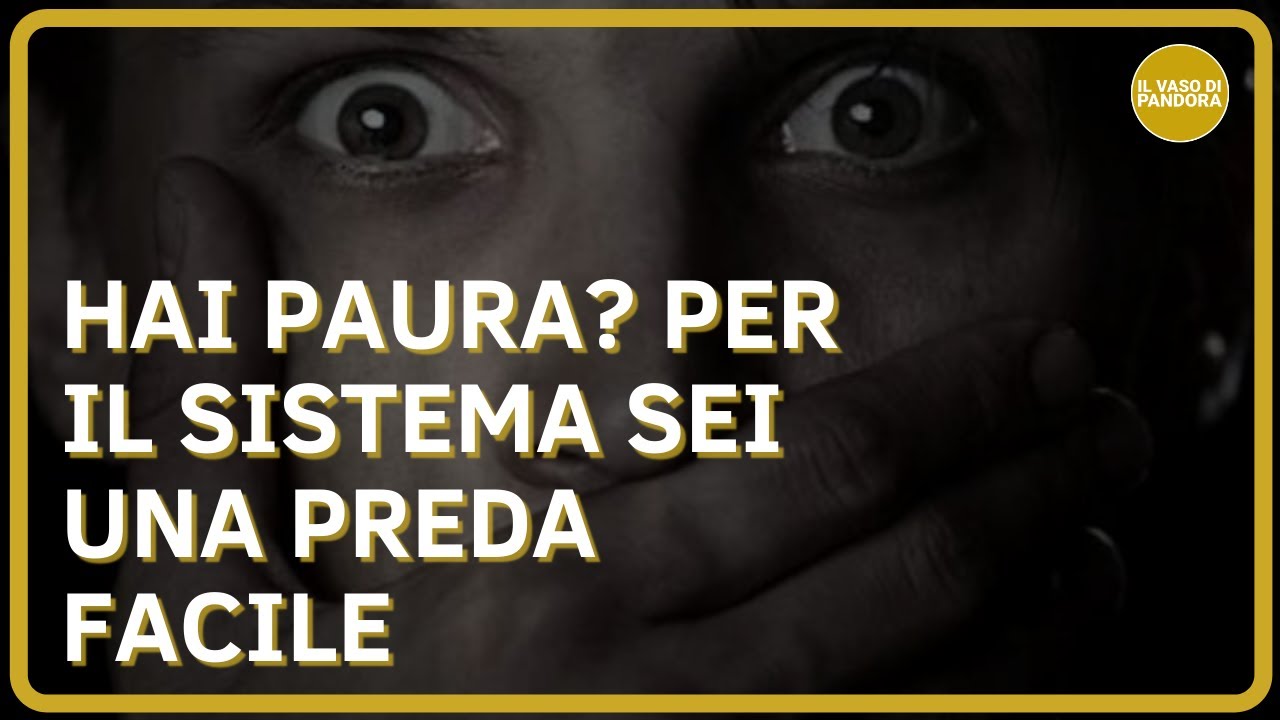 Hai paura? Per il sistema sei una preda facile - Michele Putrino - YouTube